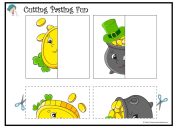 Cutting And Pasting Shapes Worksheet 19 KidzeZone