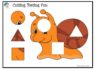 Snail and Shapes Cutting and Pasting Activity- KidzeZone